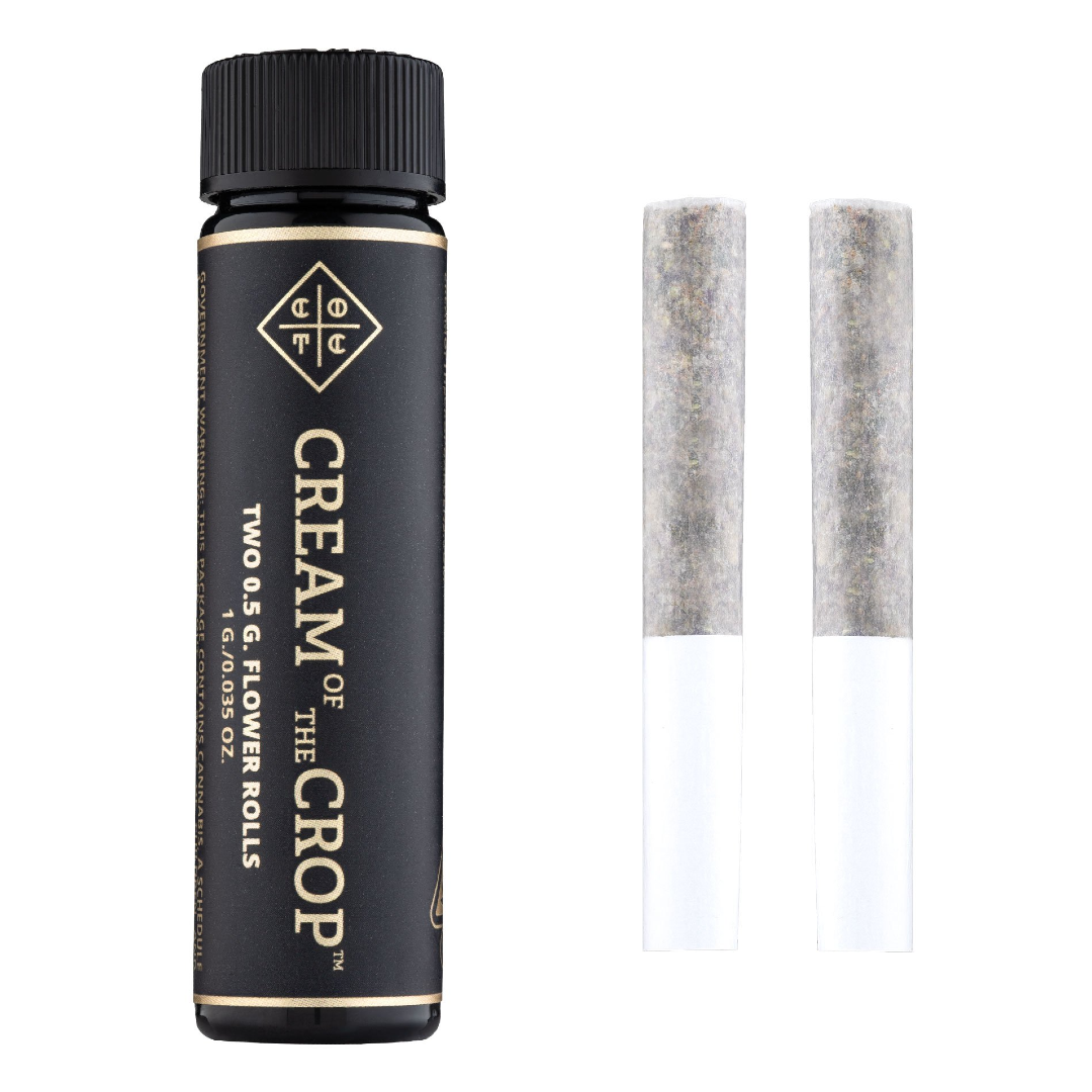 Cream Of The Crop .5g (2pk) Pre-rolls Blue Mintz | Golden State Greens